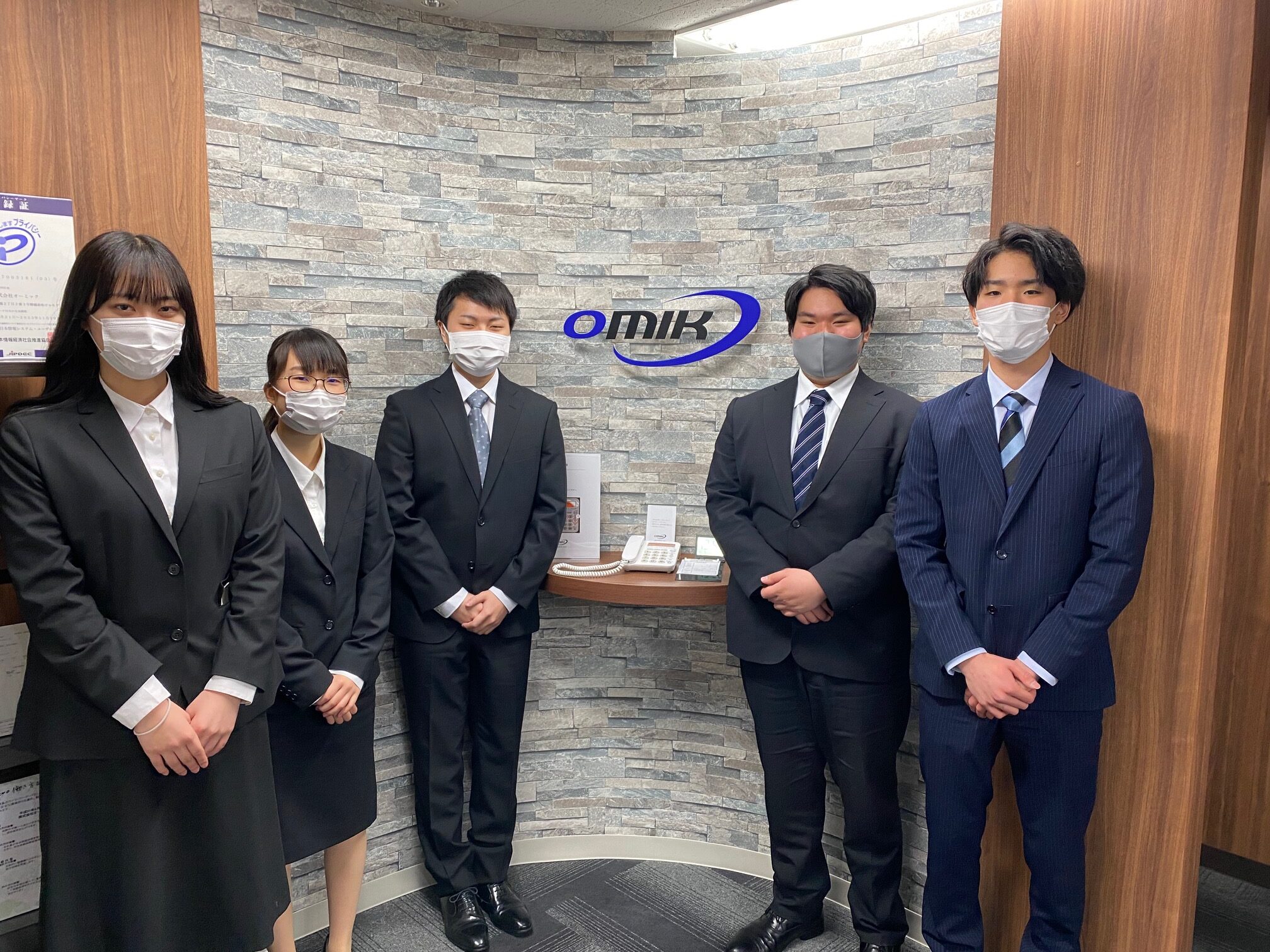 オーミック2022年4月入社式 - omik_blog